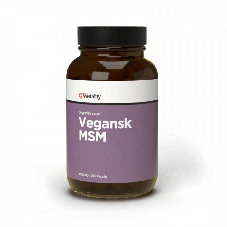 Vegansk MSM – Wetality Shop